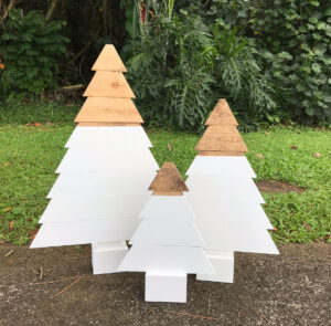 DIY Christmas Tree Card Holder - Build and Create Home