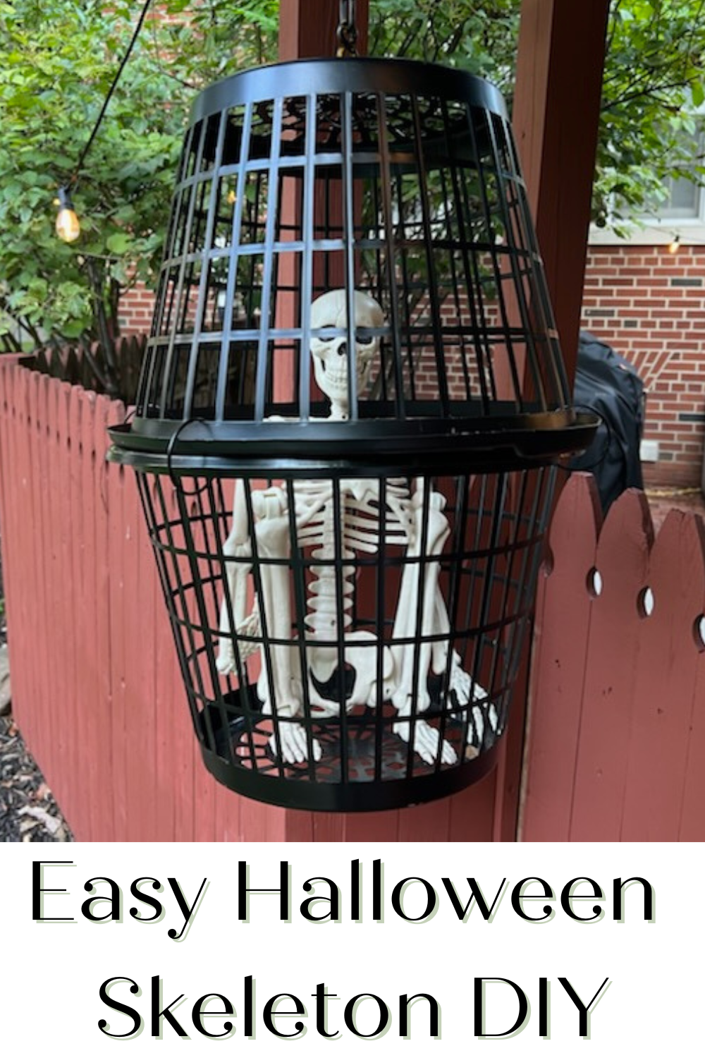 Easy DIY Skeleton Cage Project - Build and Create Home