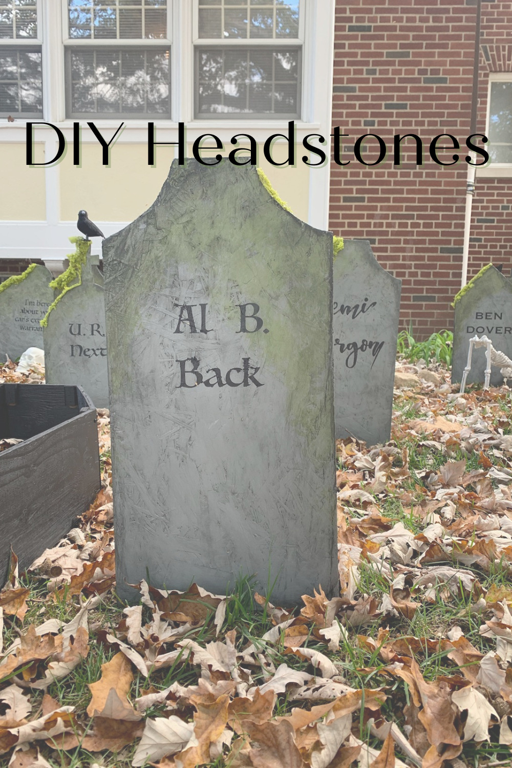 DIY Headstone and Cemetery - Build and Create Home