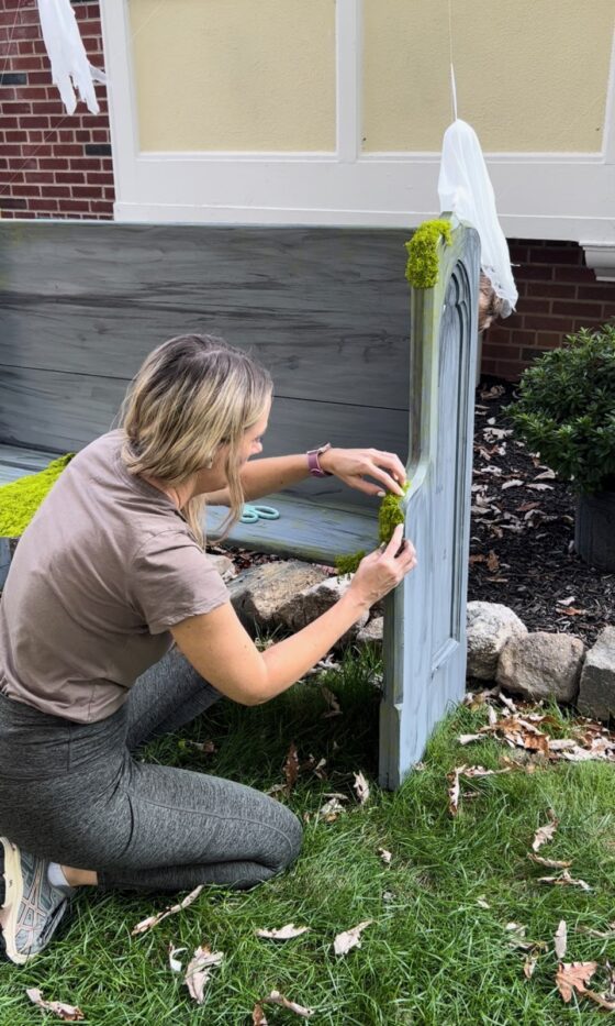 DIY Spooky Bench Makeover - Build and Create Home