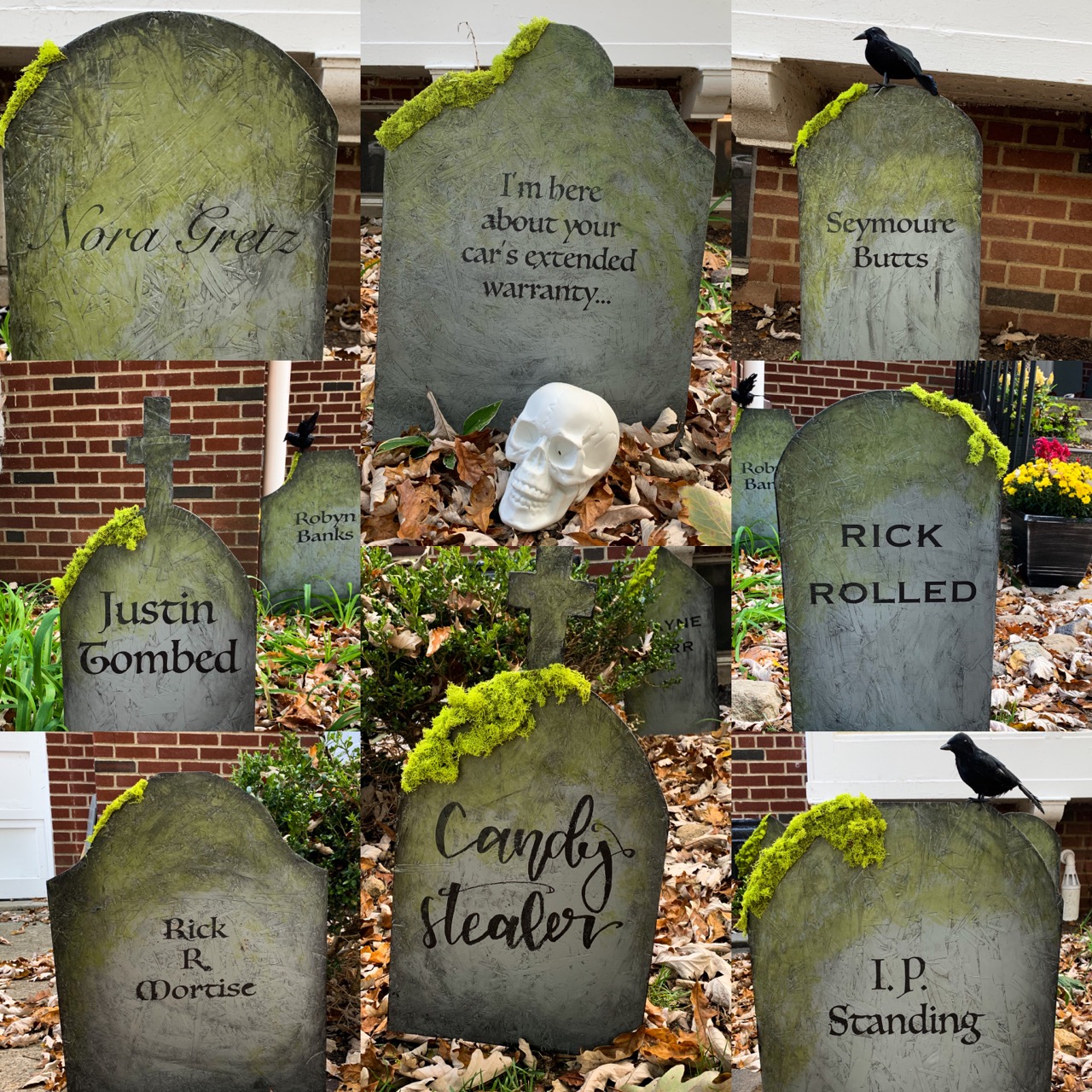DIY Headstone and Cemetery - Build and Create Home