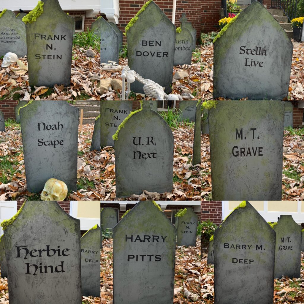 DIY Headstone and Cemetery - Build and Create Home