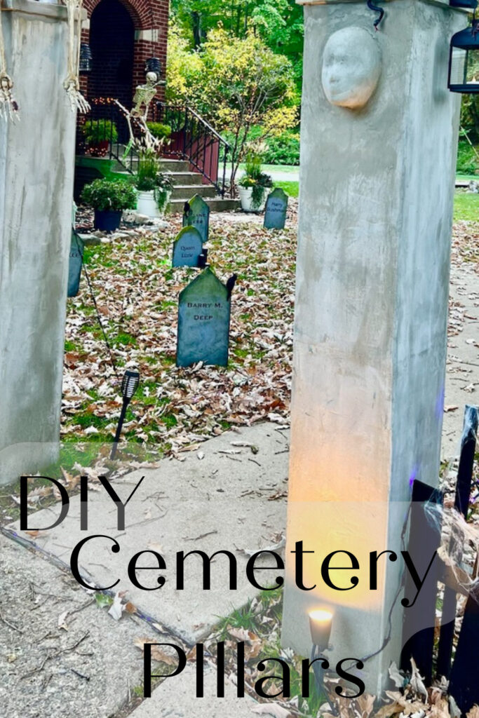 DIY Cemetery Pillars - Build and Create Home