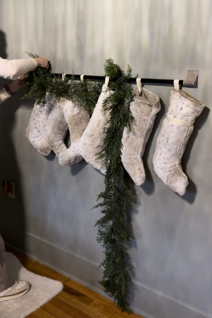 DIY Stocking Display - Build and Create Home